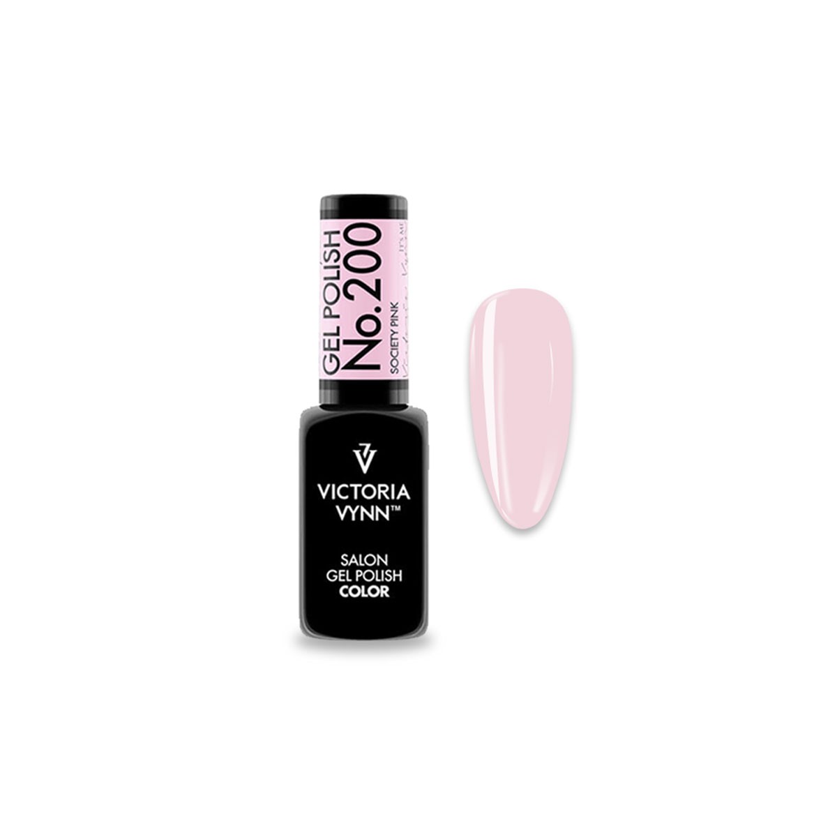 Gel Polish 200 Society Pink Victoria Vynn │ Framenails