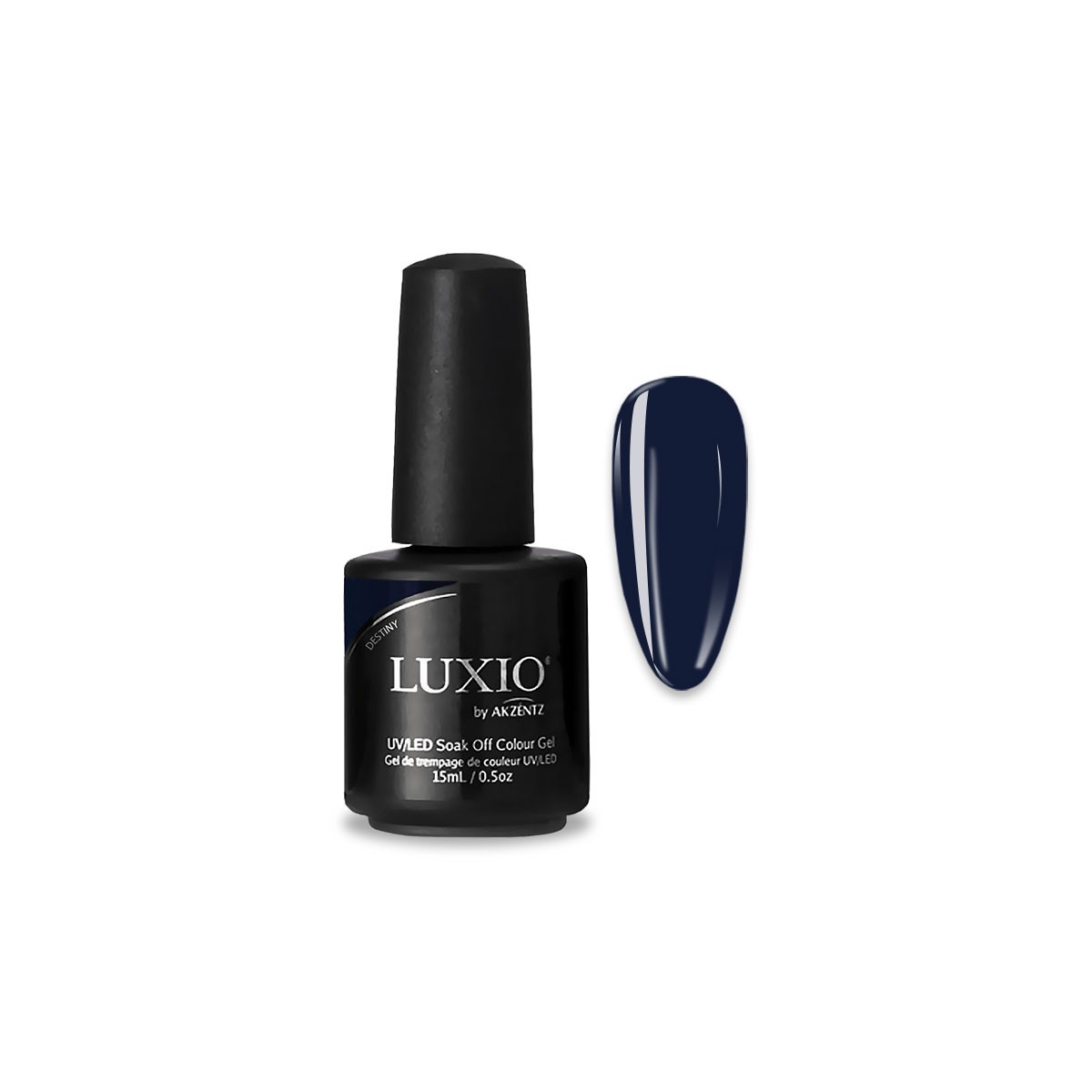 Vernis Permanent Bleu nuit Luxio Destiny Akzentz