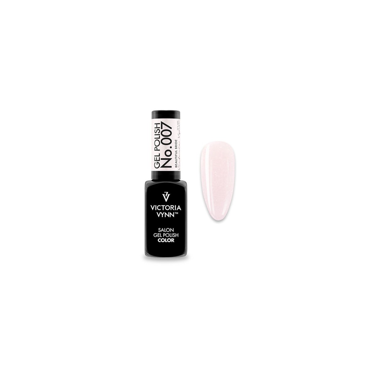 Vernis Permanent Gel Polish 007 Beautiful Bride Victoria VYNN