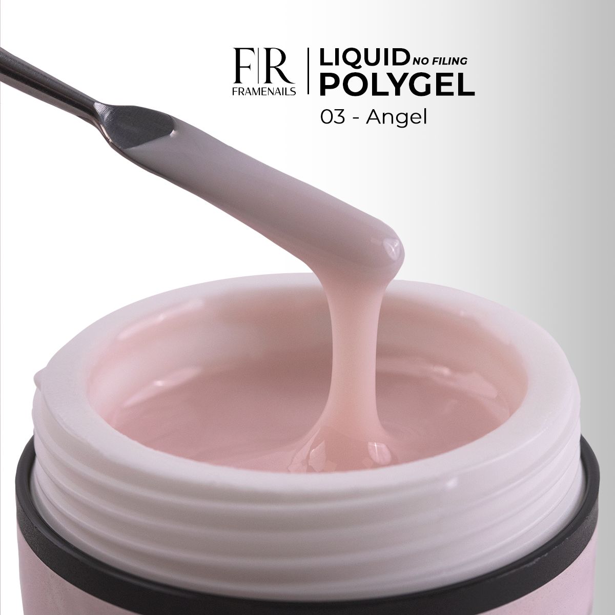 Gel UV/LED Liquid Polygel 03 Angel pot 15ml Framenails