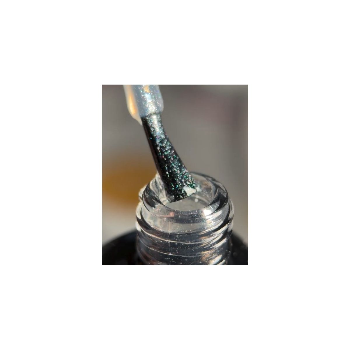 Vernis Permanent Gris Pailleté Luxio Pixel Akzentz